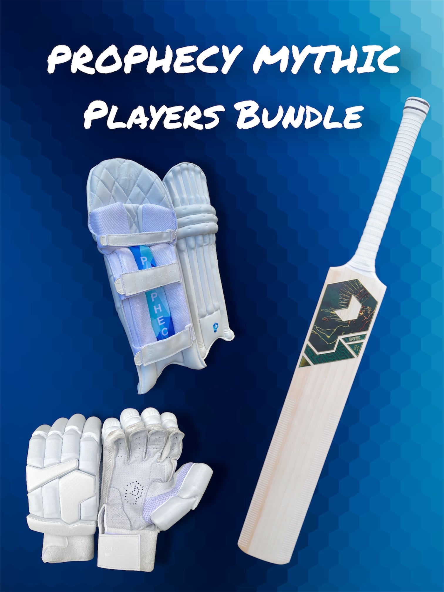 Prophecy Mythic Players Bundle – Prophecy Cricket bats and equipment